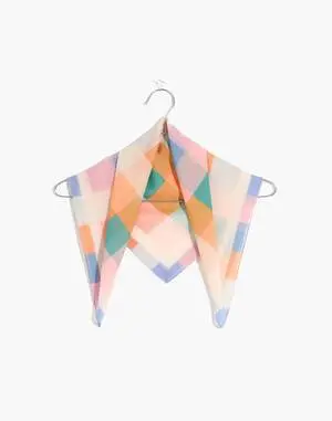 Madewell Organic Cotton Bandana Rainwashed Peri Multi