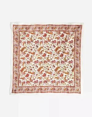 Madewell Organic Cotton Bandana Rustic Flame