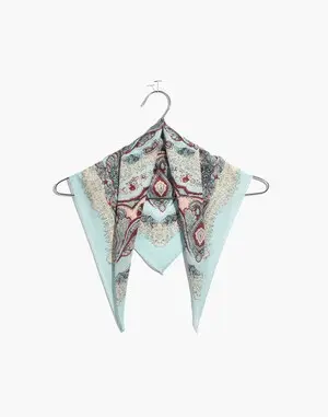 Madewell Organic Cotton Bandana Sea Glass Multi
