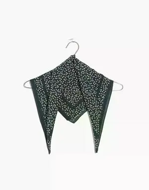 Madewell Organic Cotton Bandana Smokey Spruce Multi