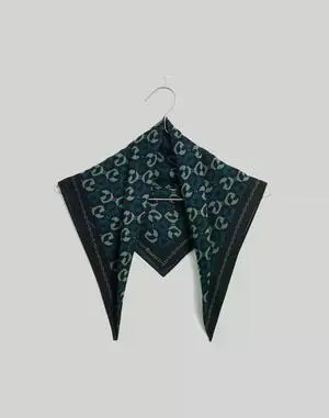 Madewell Organic Cotton Bandana Smoky Spruce