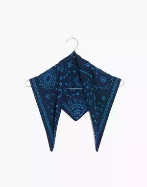 Madewell Organic Cotton Bandana Songbird Blue
