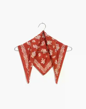 Madewell Organic Cotton Bandana Sweet Dahlia Multi