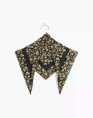 Madewell Organic Cotton Bandana True Black Multi