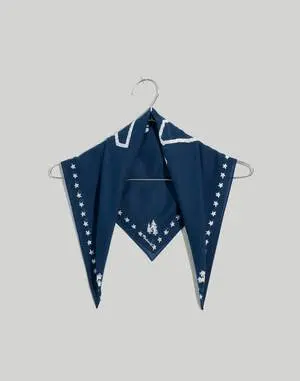 Madewell Organic Cotton Bandana Twilight