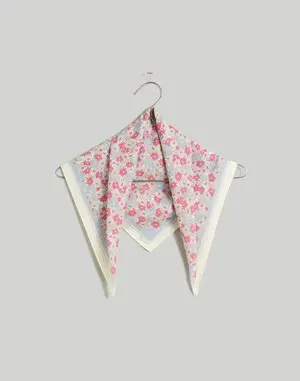 Madewell Organic Cotton Bandana Weathered Sky