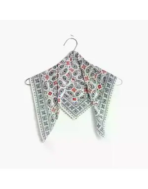 Madewell Organic Cotton Bandana White Wash