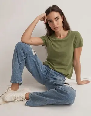 Madewell Northside Vintage Tee Sweet Basil