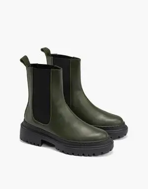 Madewell Maguire Suede Corticella High Chelsea Boots