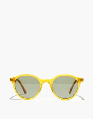 Madewell Layton Sunglasses Frosted Bronzed Leaf