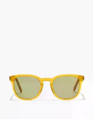 Madewell Madewell Ashcroft Sunglasses Frosted Bronzed Leaf