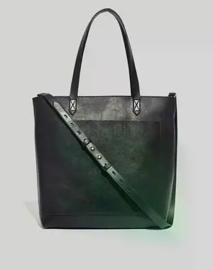 Madewell The Zip-top Medium Transport Tote - True Black