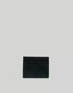 Madewell The Leather Card Case - True Black