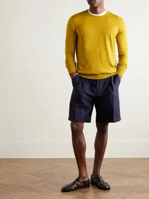 Loro Piana Wish Virgin Wool Sweater - Yellow