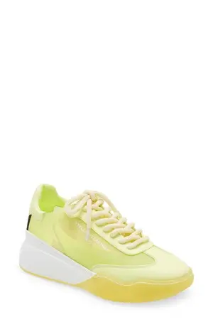 Stella McCartney Loop Transparent Sneaker Pale Yellow