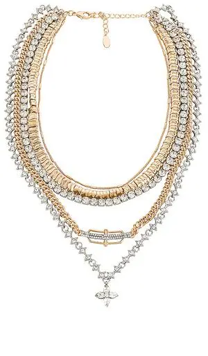 8 Other Reasons Camilla Layered Necklace - Two Tone