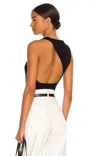 525 America Open Back Tank - Black