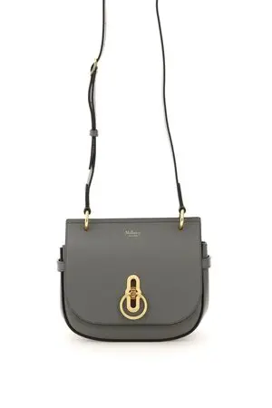 Mulberry MULBERRY AMBERLEY SMALL BAG OS Grey Leather Grey