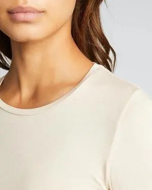 Majestic Filatures Soft Touch Long-sleeve Top - Cream