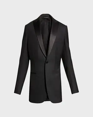 Brioni Apos;s Solid Wool Tuxedo