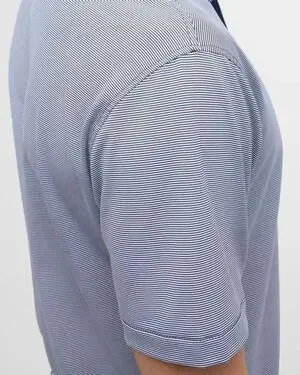 Peter Millar Apos;s Jubilee Stripe Stretch-jersey Polo Shirt - Navy