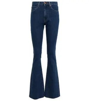 3x1 Farrah High-rise Flare Jeans - Blue