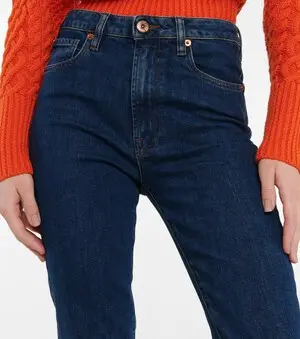 3x1 Farrah High-rise Flare Jeans - Blue