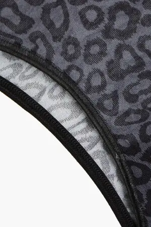 Cosabella Soire Confidence Leopardprint Stretchmesh Lowrise Briefs