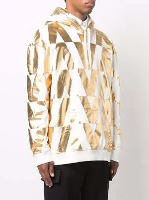 Valentino Garavani Monogram Print Hoodie