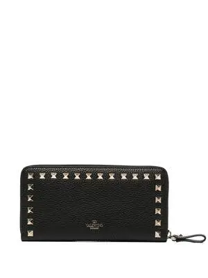 Valentino Garavani Rockstud-embellished Continental Wallet