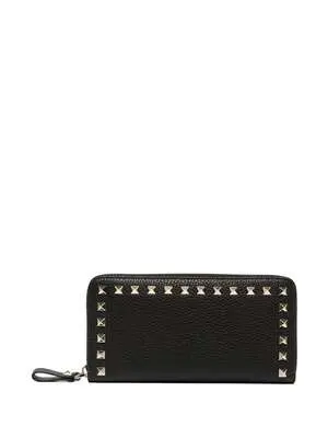 Valentino Garavani Rockstud-embellished Continental Wallet