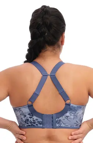 Elomi Underwire Sports Bra - Vintage Denim