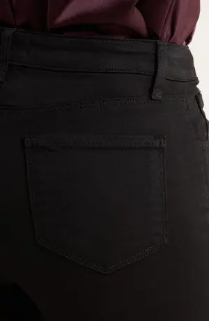L'Agence Selma Sleek Baby Bootcut Jeans - Noir