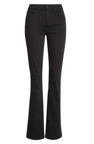 L'Agence Selma Sleek Baby Bootcut Jeans - Noir