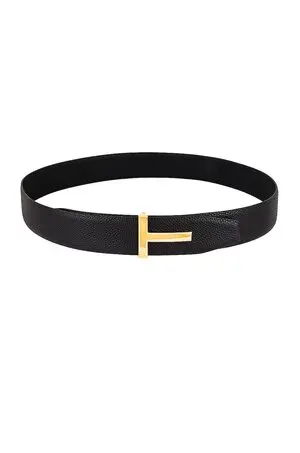 TOM FORD 40mm Reversible Belt - Brown & Black