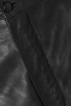 Gucci Aria Leather Tapered Pants