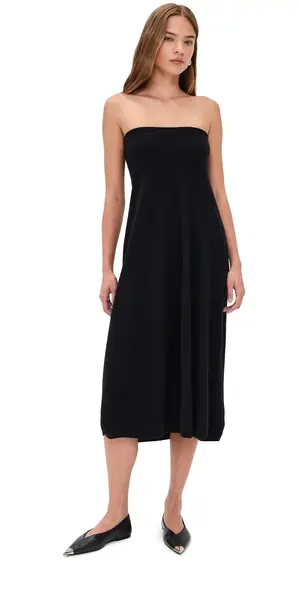 LISA YANG Dolly Cashmere Dress - Black