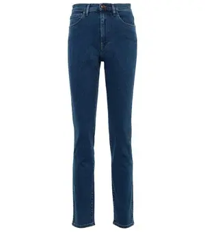3x1 Straight Authentic Cropped Jeans