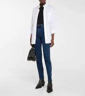 3x1 Straight Authentic Cropped Jeans