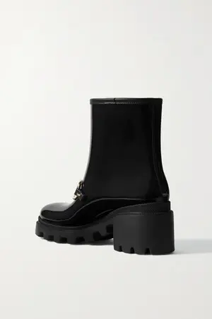 Gucci Trip Horsebit-detailed Rubber Rain Boots