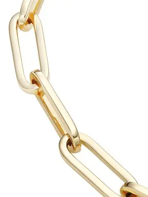 Saks Fifth Avenue Collection 14k Paper Clip Chain Bracelet/7