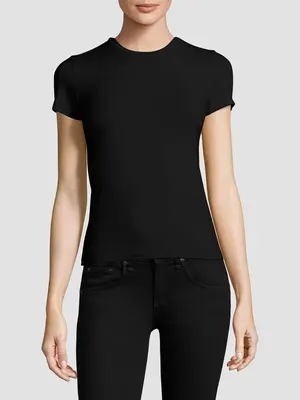 ATM Anthony Thomas Melillo Stretch Cotton Tee