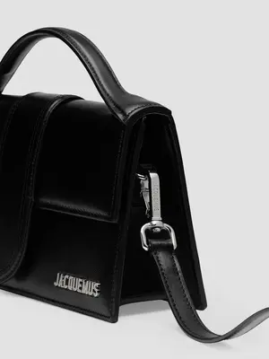 Jacquemus Le Grand Bambino Top Handle Bag - Black Silver