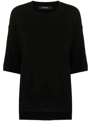 LISA YANG Short-sleeve Cashmere Top