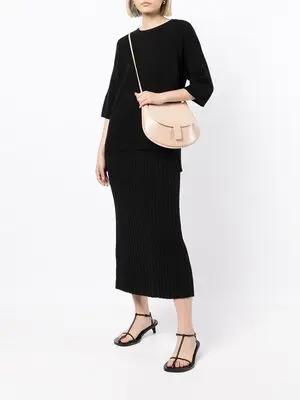 LISA YANG Short-sleeve Cashmere Top