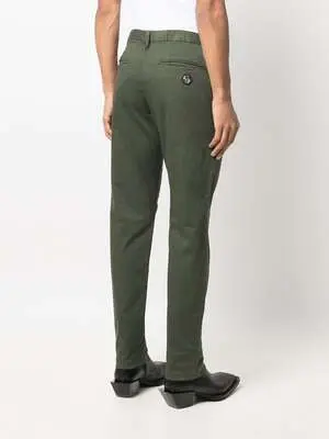 Philipp Plein Hexagon Patch Slim-fit Chinos