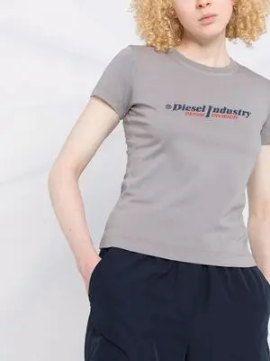 DIESEL® Slogan Print T-shirt