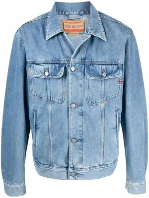 DIESEL® D-barcy Denim Jacket - Blue