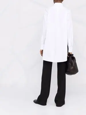 Victoria Beckham Embroidered Cotton Shirt