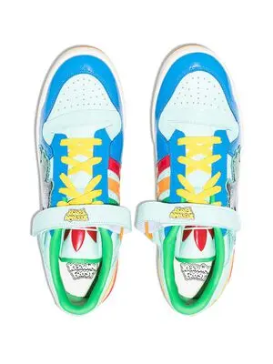 Adidas X Kerwin Frost Color-block Low-top Sneakers - Green